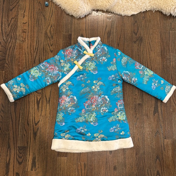 Jackets & Coats | Children Qipao Dress Floral Pattern Qipao Dress For ...
